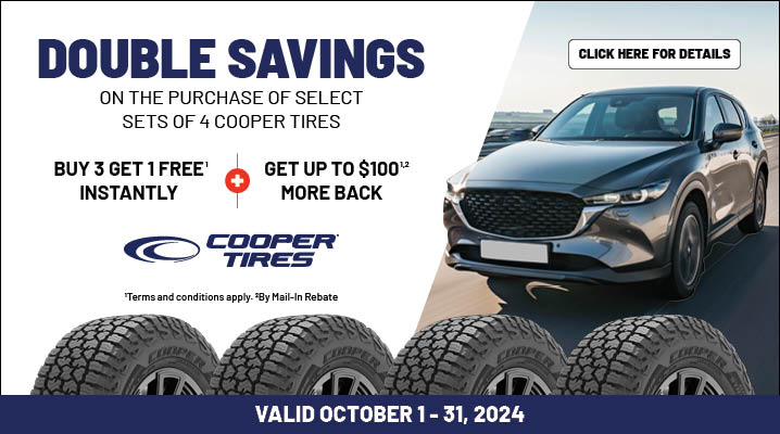 Cooper Tire Buy 3 Get 1 - fasttire