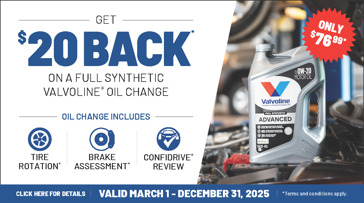 Valvoline oil change - Car-X